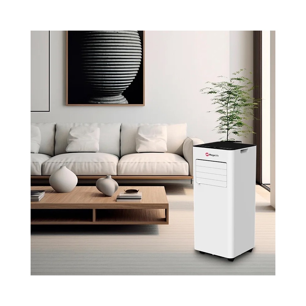 CLIMATISEUR MOBILE MEGALIFE 7000 BTU/H - R290 - FROID + CHAUFFAGE